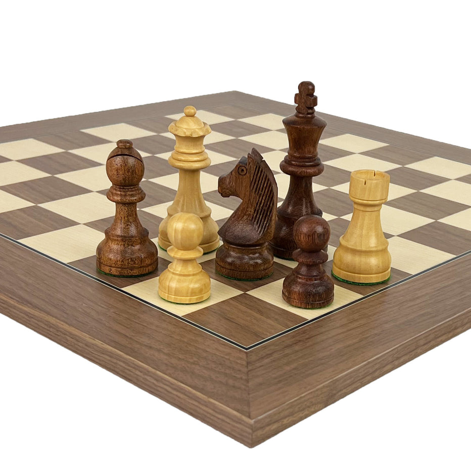 TIMELESS (including box) | Walnut & Maple board (medium) – House of Chess