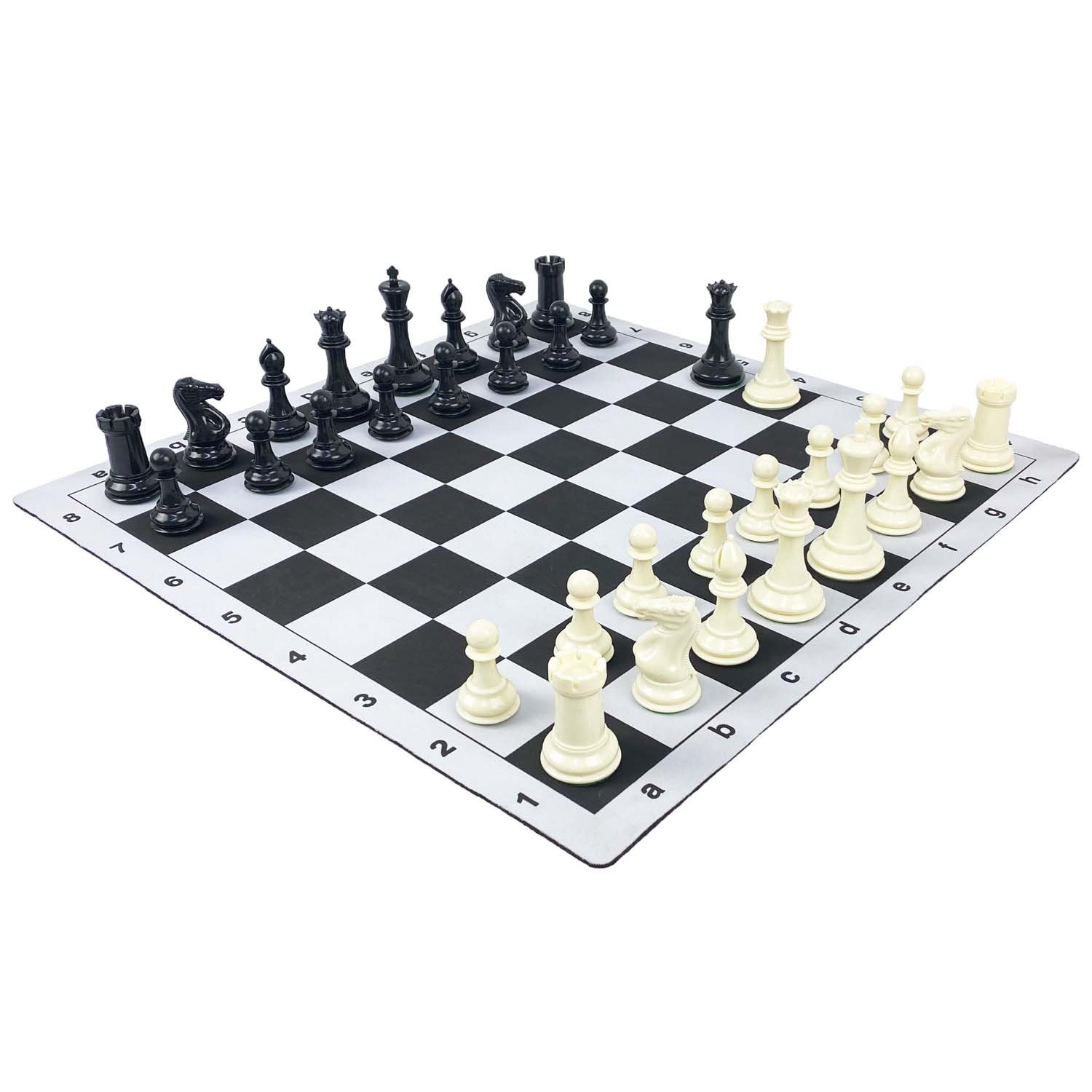 mousepad set with pieces / no bag (large) – House of Chess